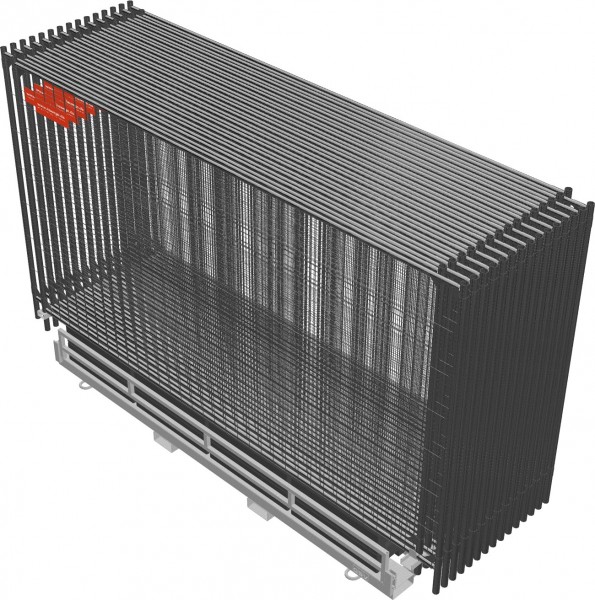 Schake Bauzaun-Set hawego PLUS 30 mit Twintraverse