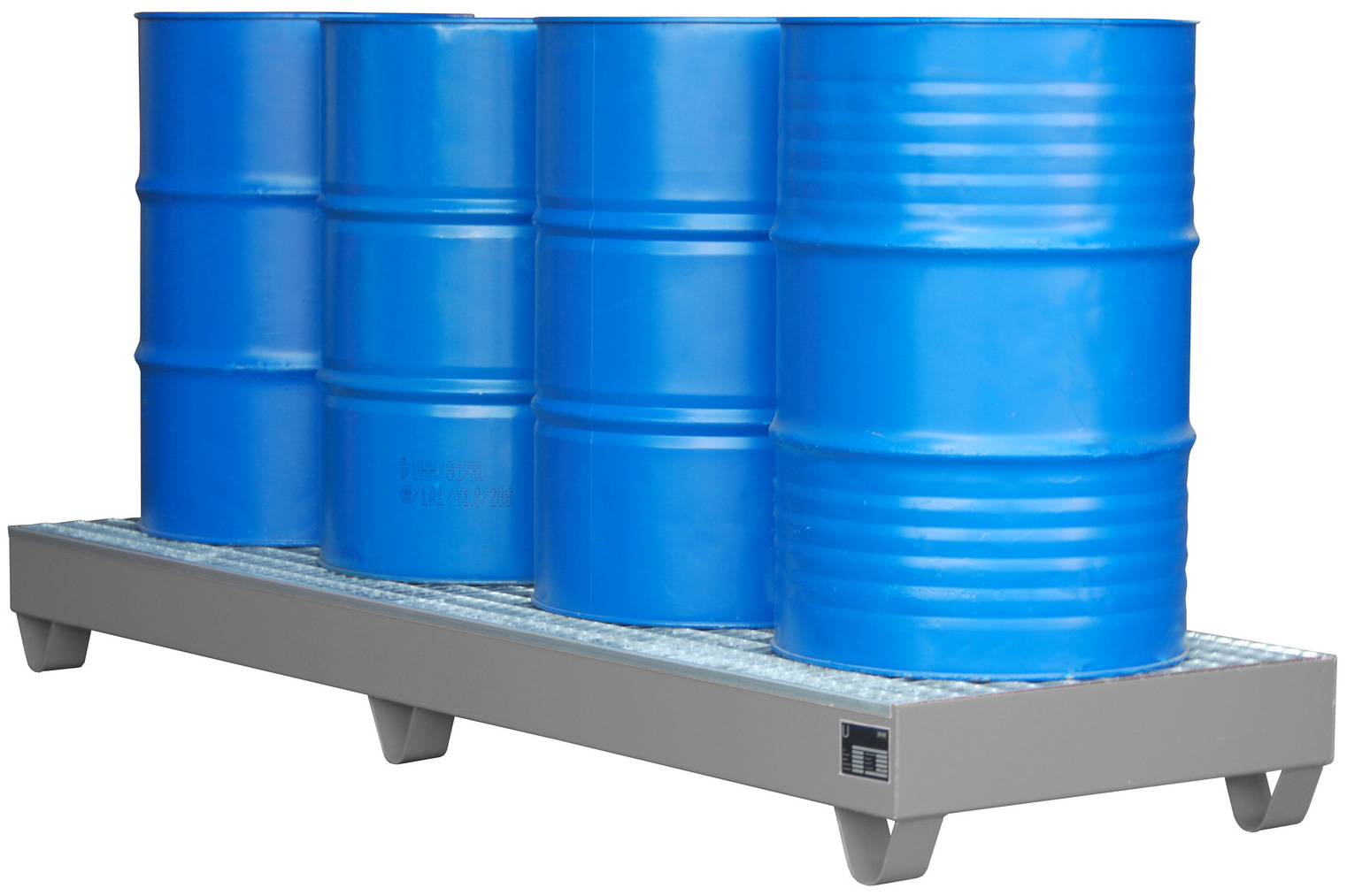 Bauer Auffangwanne Stahl Serie 2042|2043 - RAL 7005