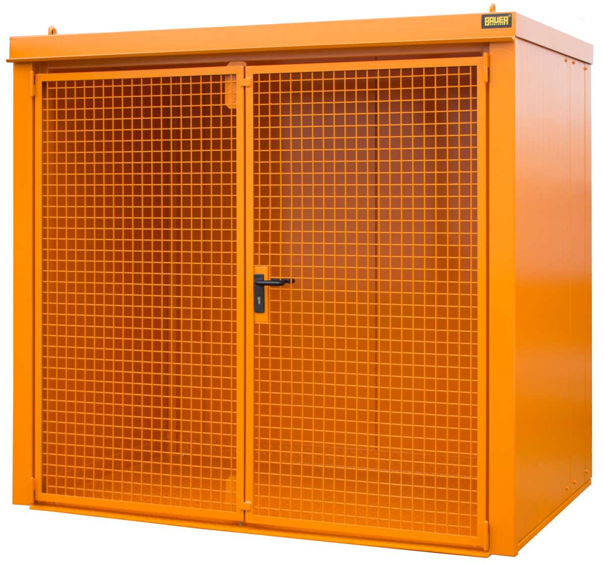 Bauer Gasflaschen-Container Stahl GFC-B M3 - RAL 2000