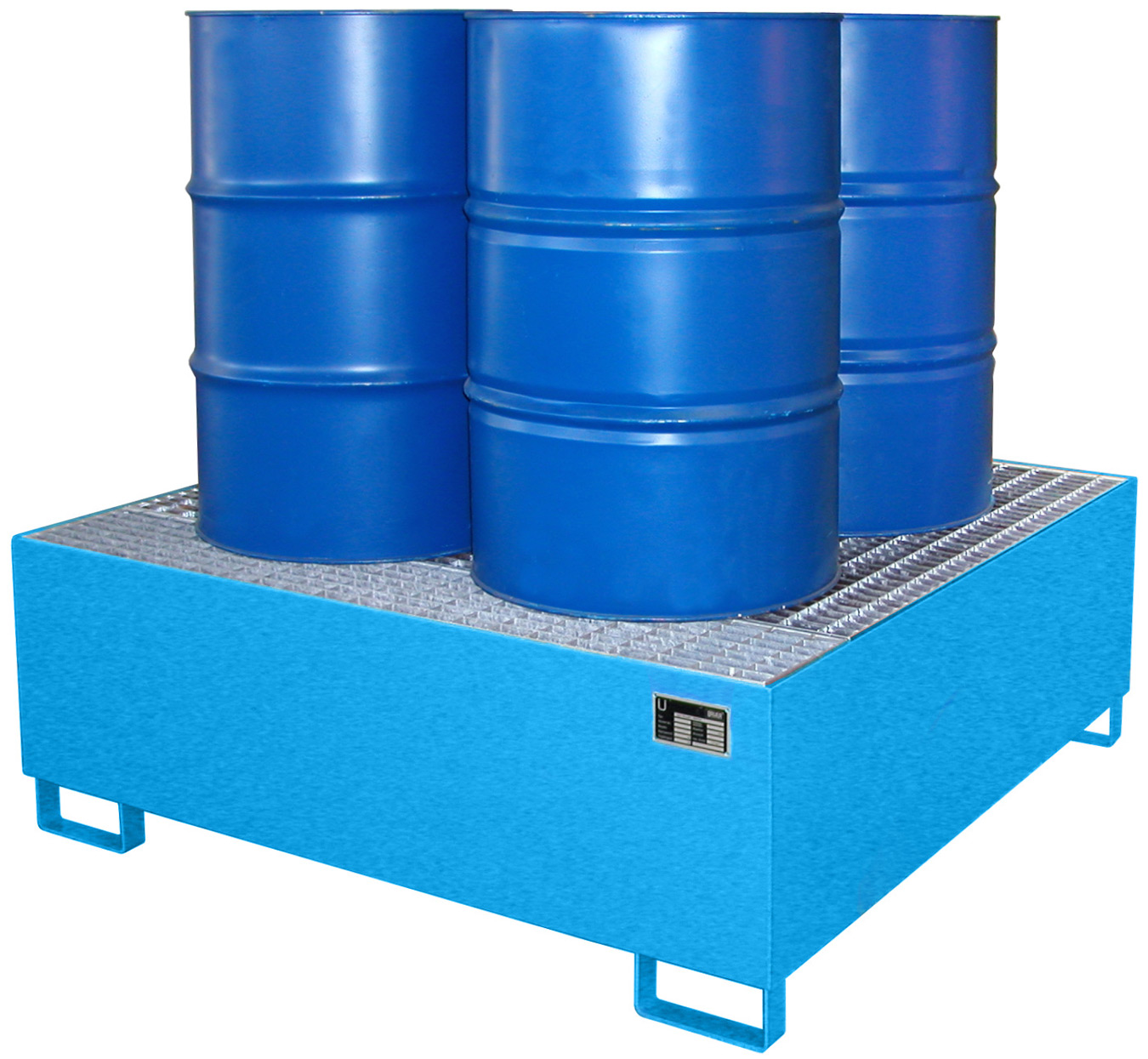 Bauer Auffangwanne Stahl AW 800 - RAL 5012