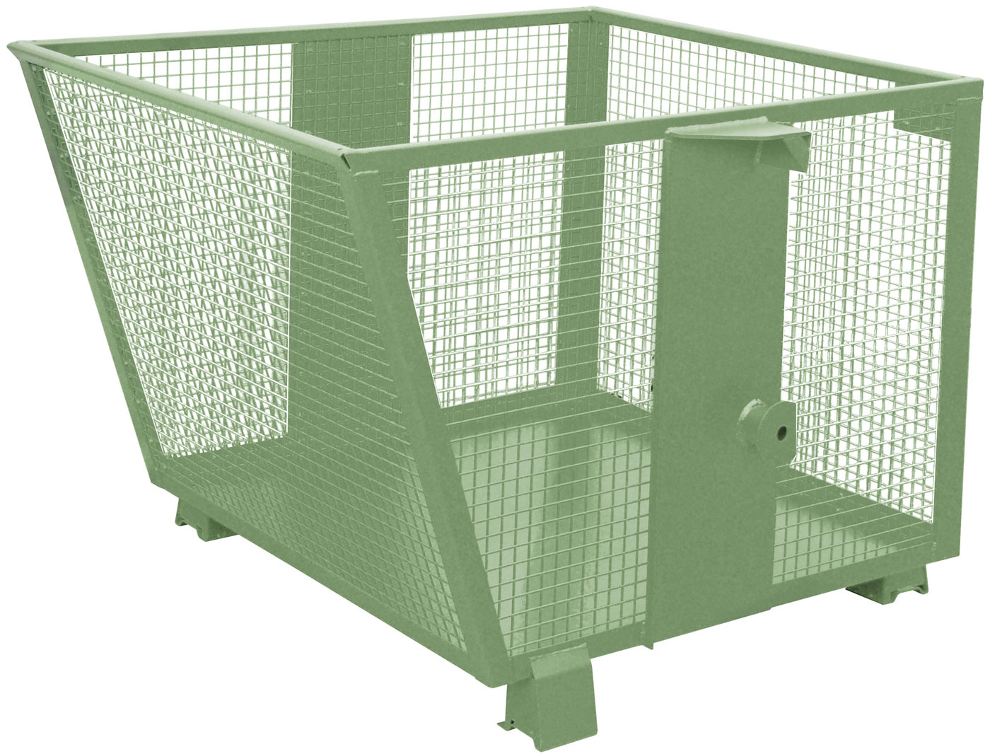 Bauer Gitter-Kippbehälter BSK-G - RAL 6011