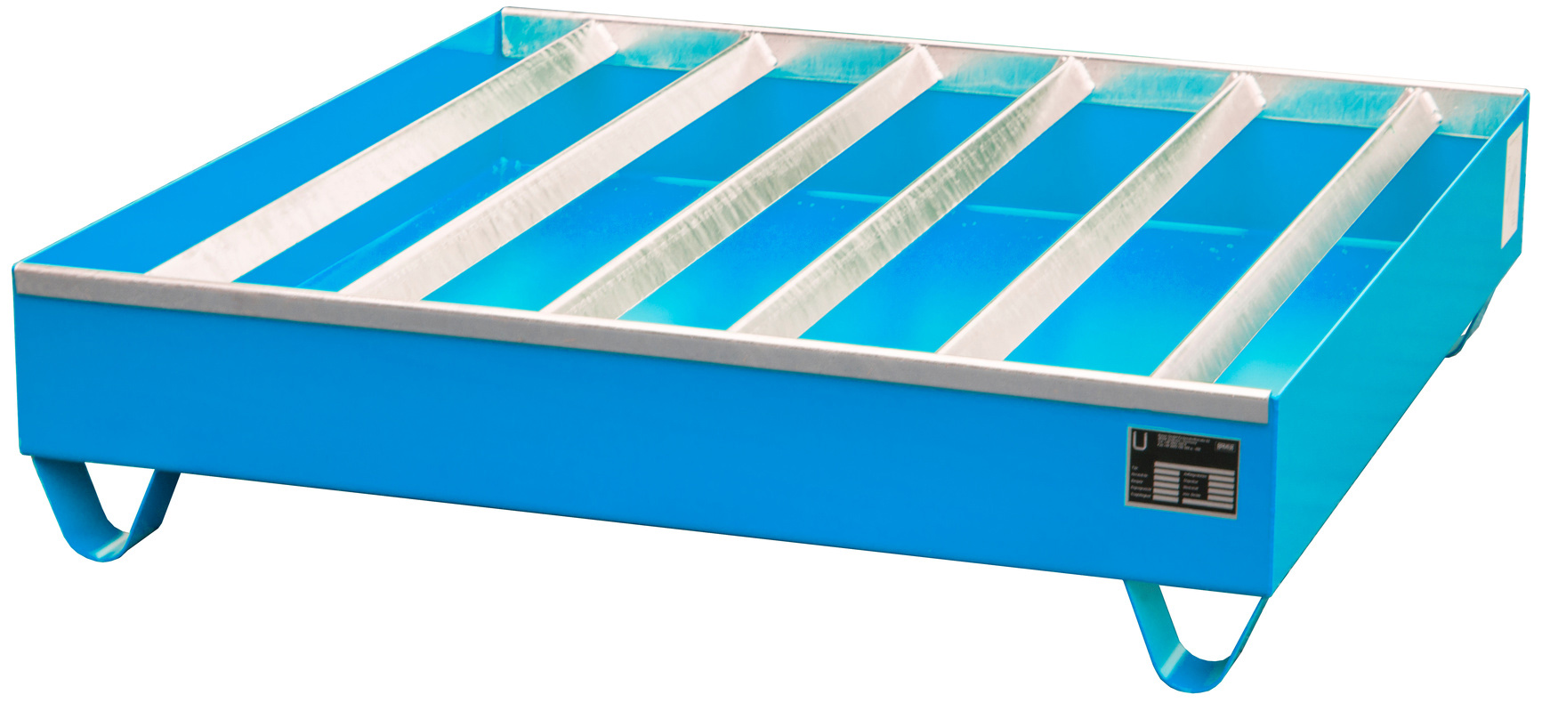 Bauer Auffangwanne Stahl PW 200-4 - RAL 5012