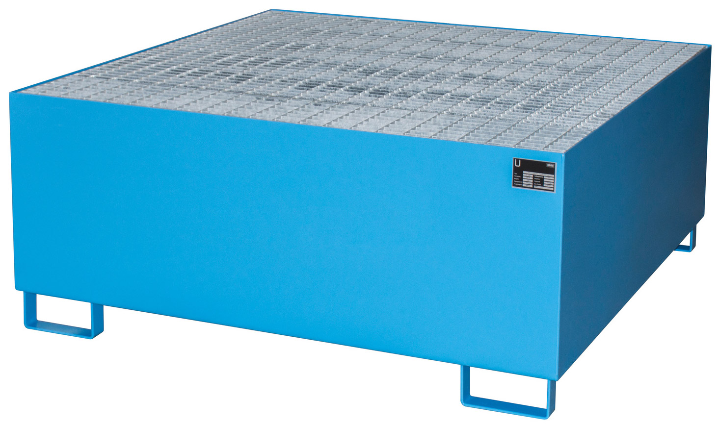 Bauer Auffangwanne Stahl AW 1000 - RAL 5012