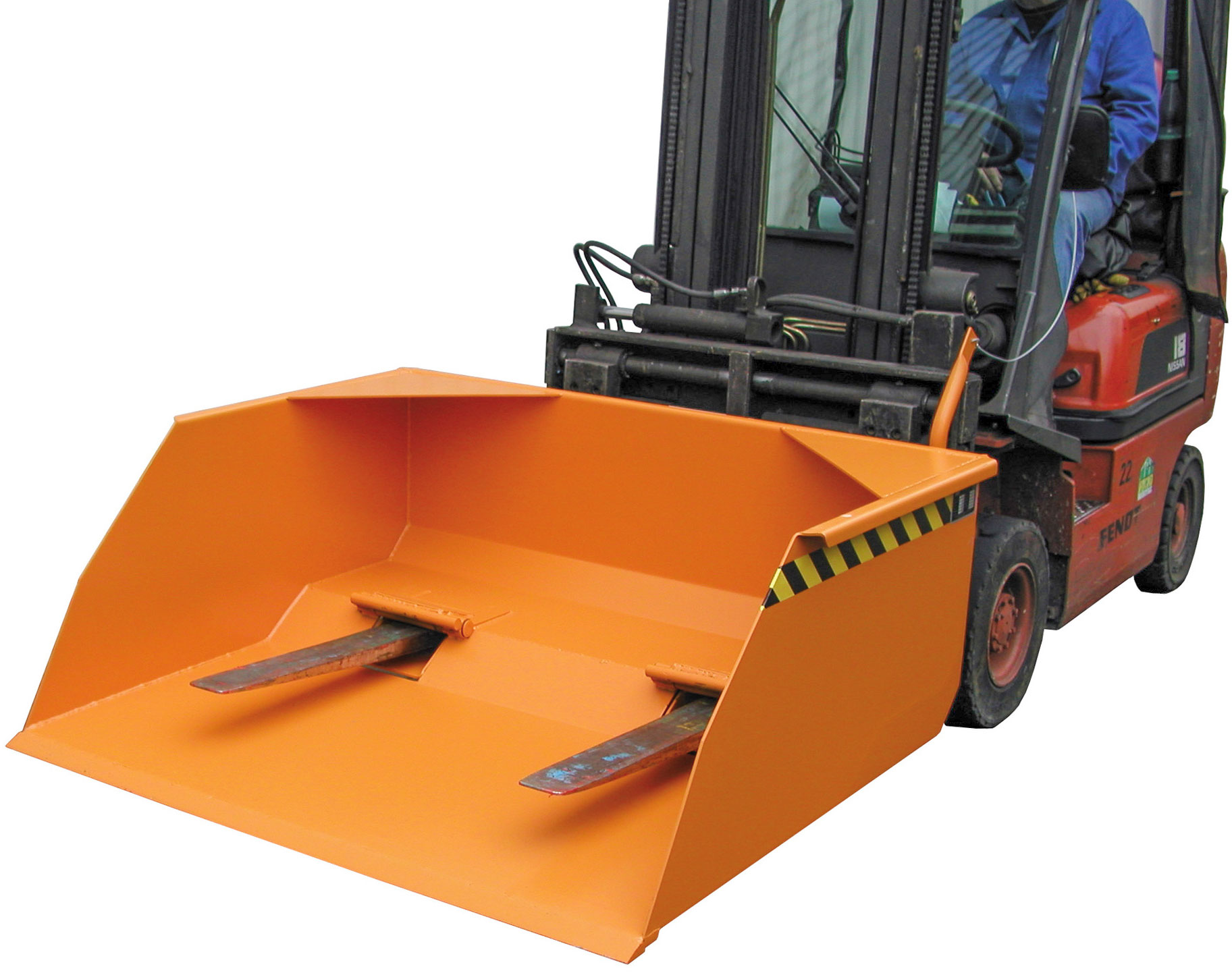 Bauer Staplerschaufel BSM-100 - RAL 2000 online kaufen