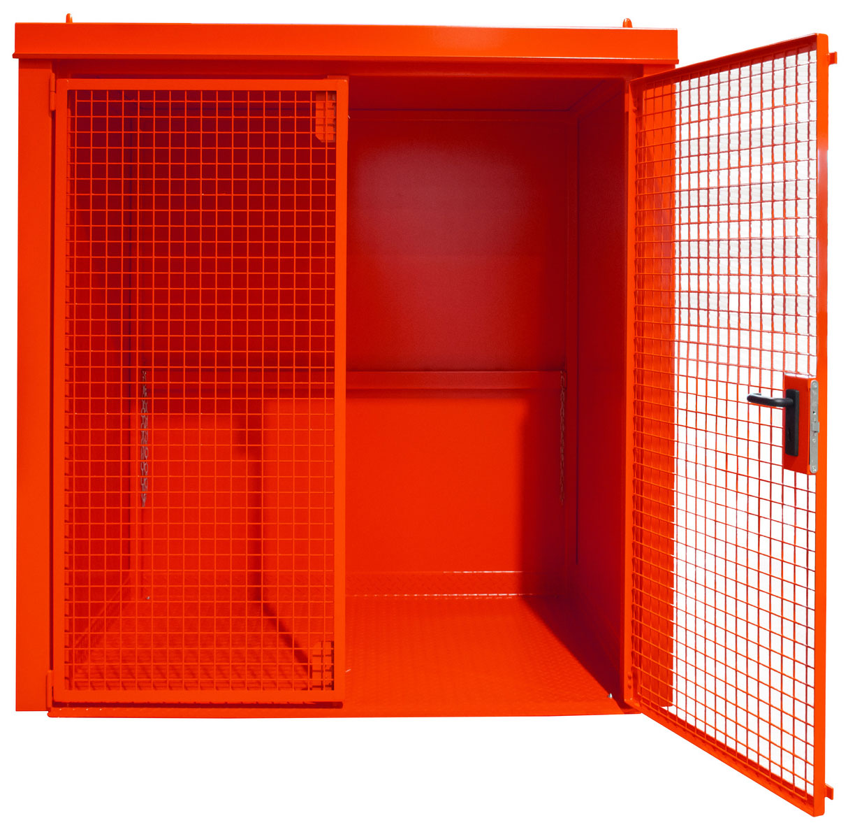 Bauer Gasflaschen-Container Stahl GFC-B M2 - RAL 3000