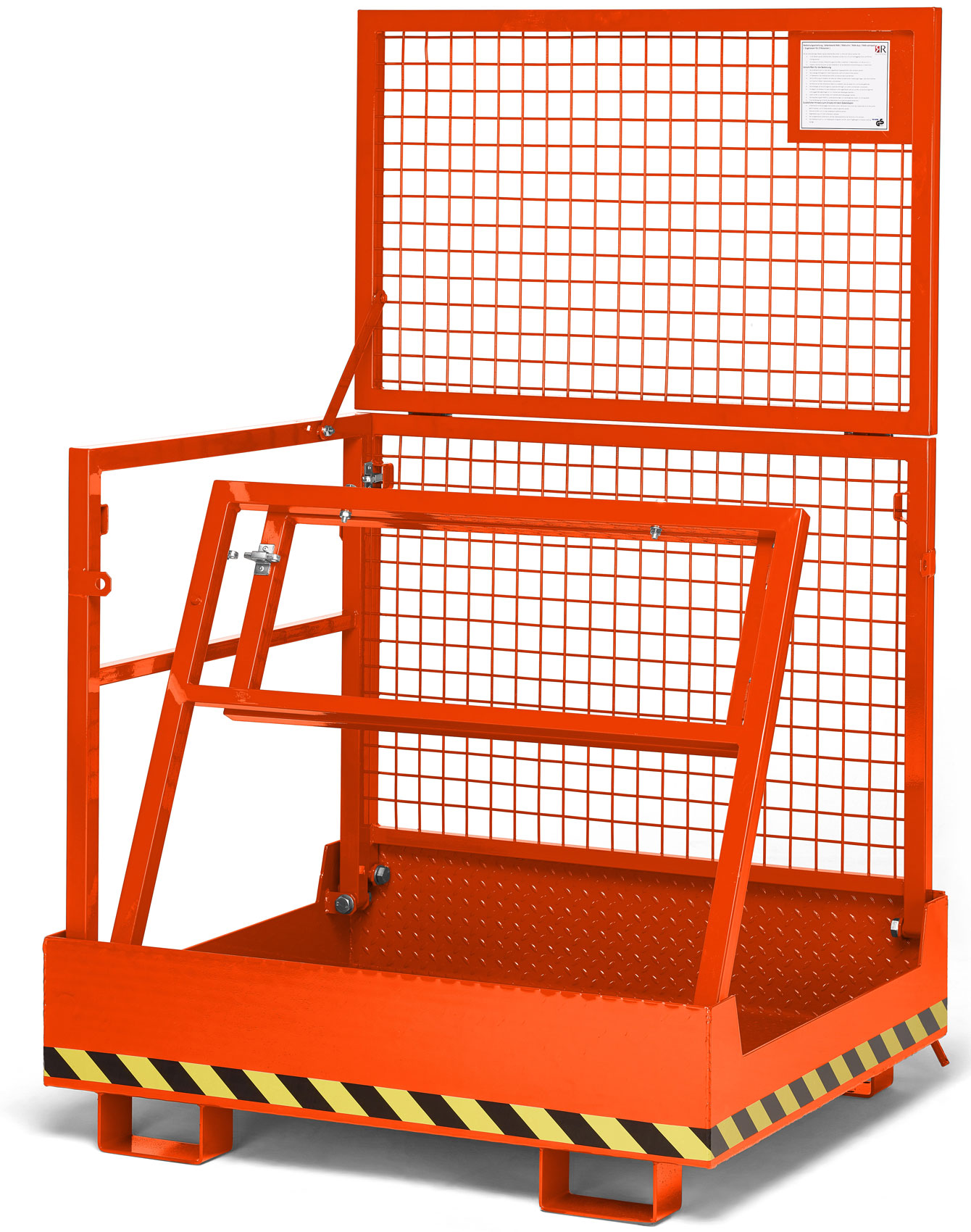 RR Industrietechnik Arbeitskorb RAK-compact - RAL 2004