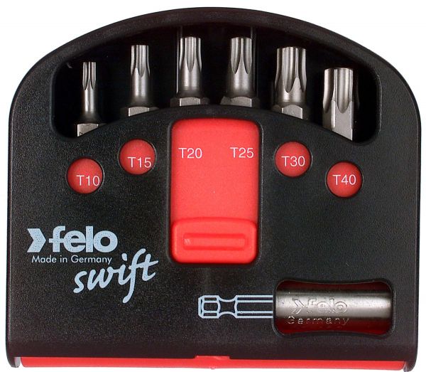 Felo swift Bit-Box 7-teilig Industrie Torx T