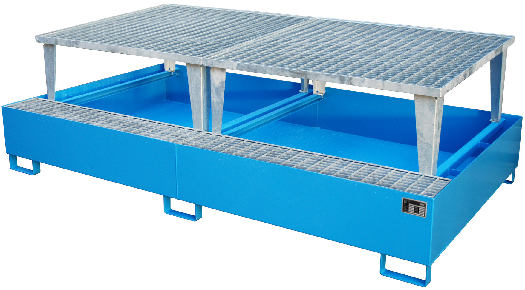 Bauer Auffangwanne Stahl AWA 1000-2|SW - RAL 5012