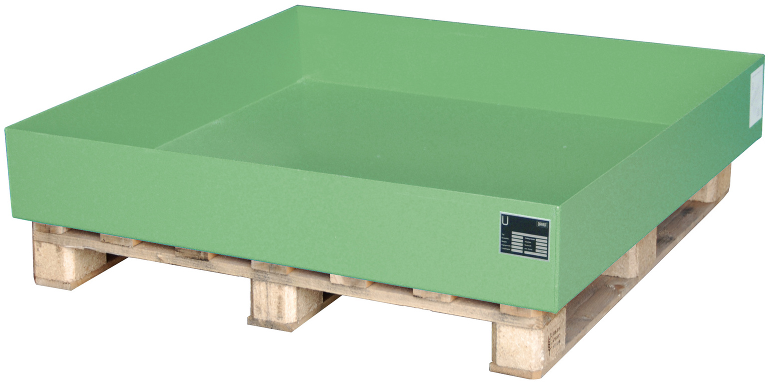 Bauer Auffangwanne Stahl Serie 2026|2027 - RAL 6011