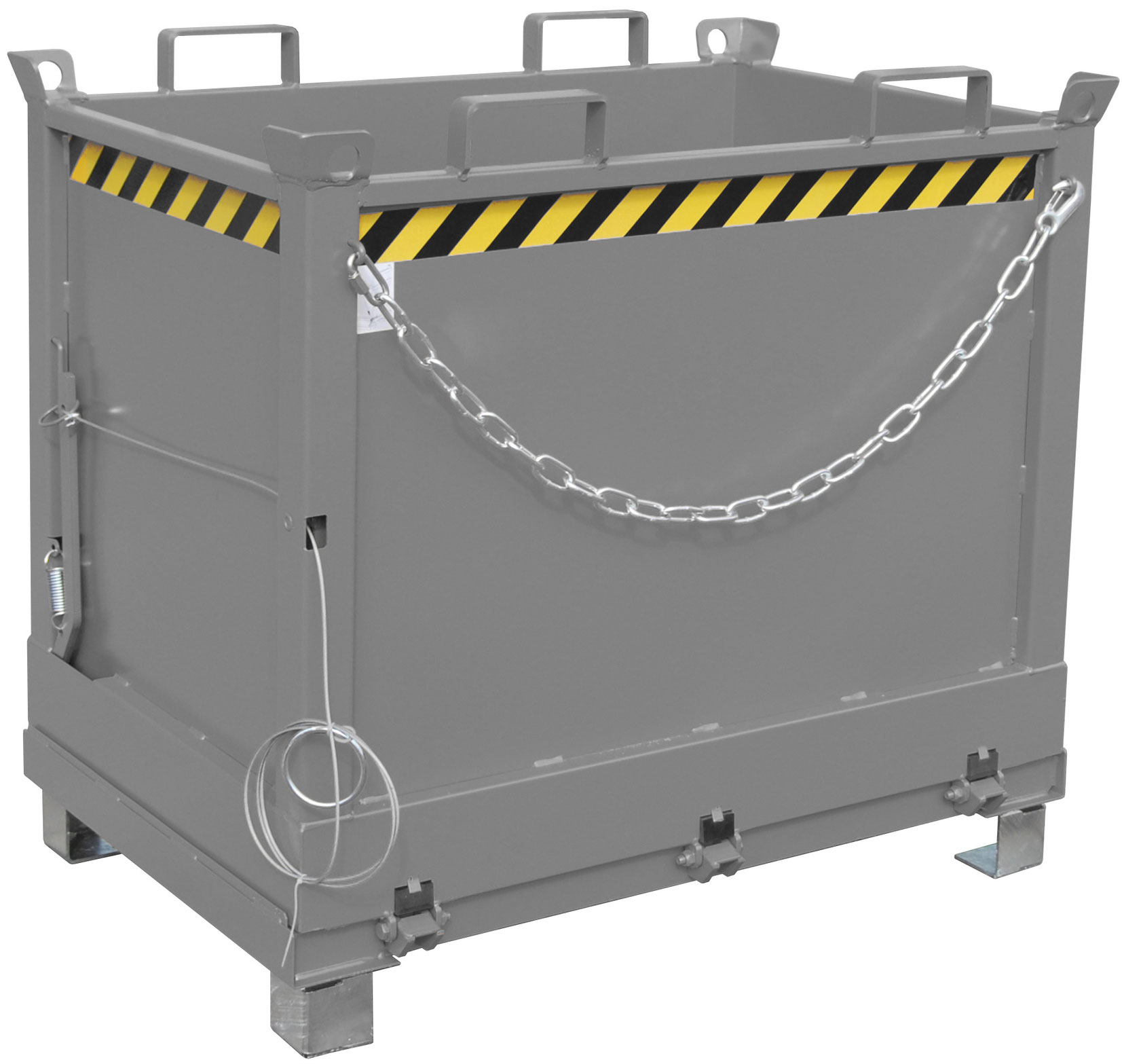 Bauer Klappbodenbehälter FB-750 - RAL 7005