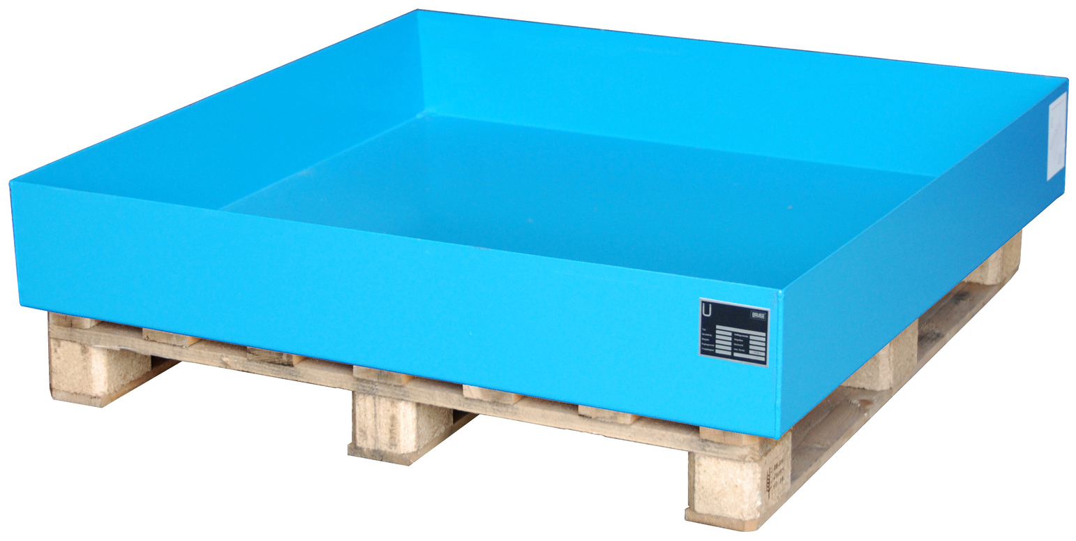 Bauer Auffangwanne Stahl Serie 2026|2027 - RAL 5012