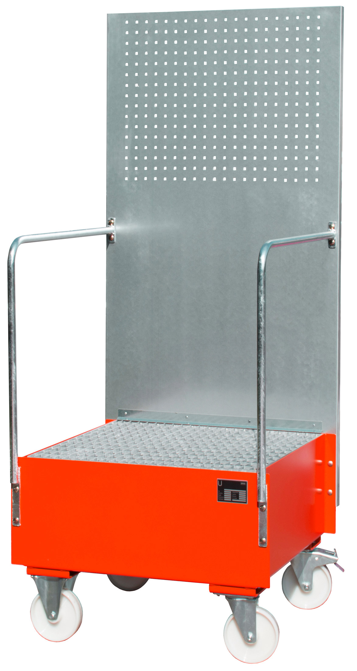 Bauer Auffangwanne fahrbar Stahl LPW 200-1 - RAL 3000